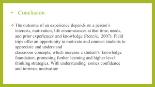 Field work and excursion Pedagogy of physics.pptx