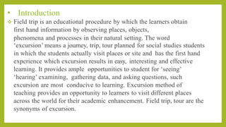 Field work and excursion Pedagogy of physics.pptx
