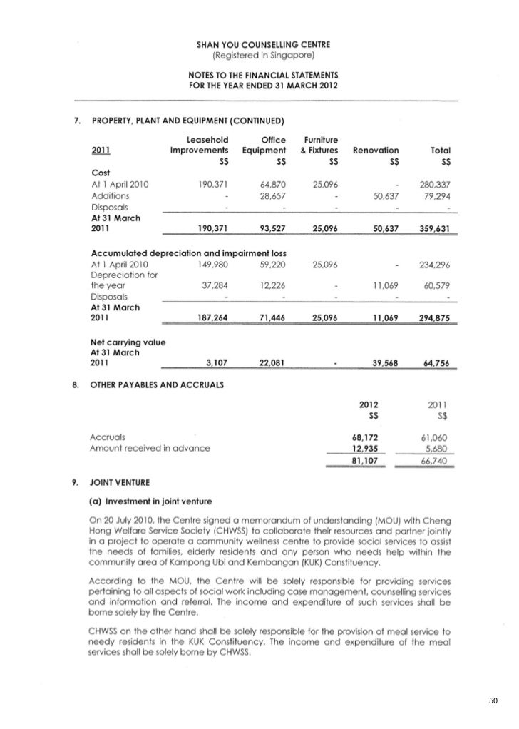 Shan You Annual Report 2011/12