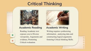 Academic reading and writing its significance and scope | PDF