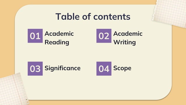 Academic reading and writing its significance and scope | PDF