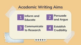 Academic reading and writing its significance and scope | PDF