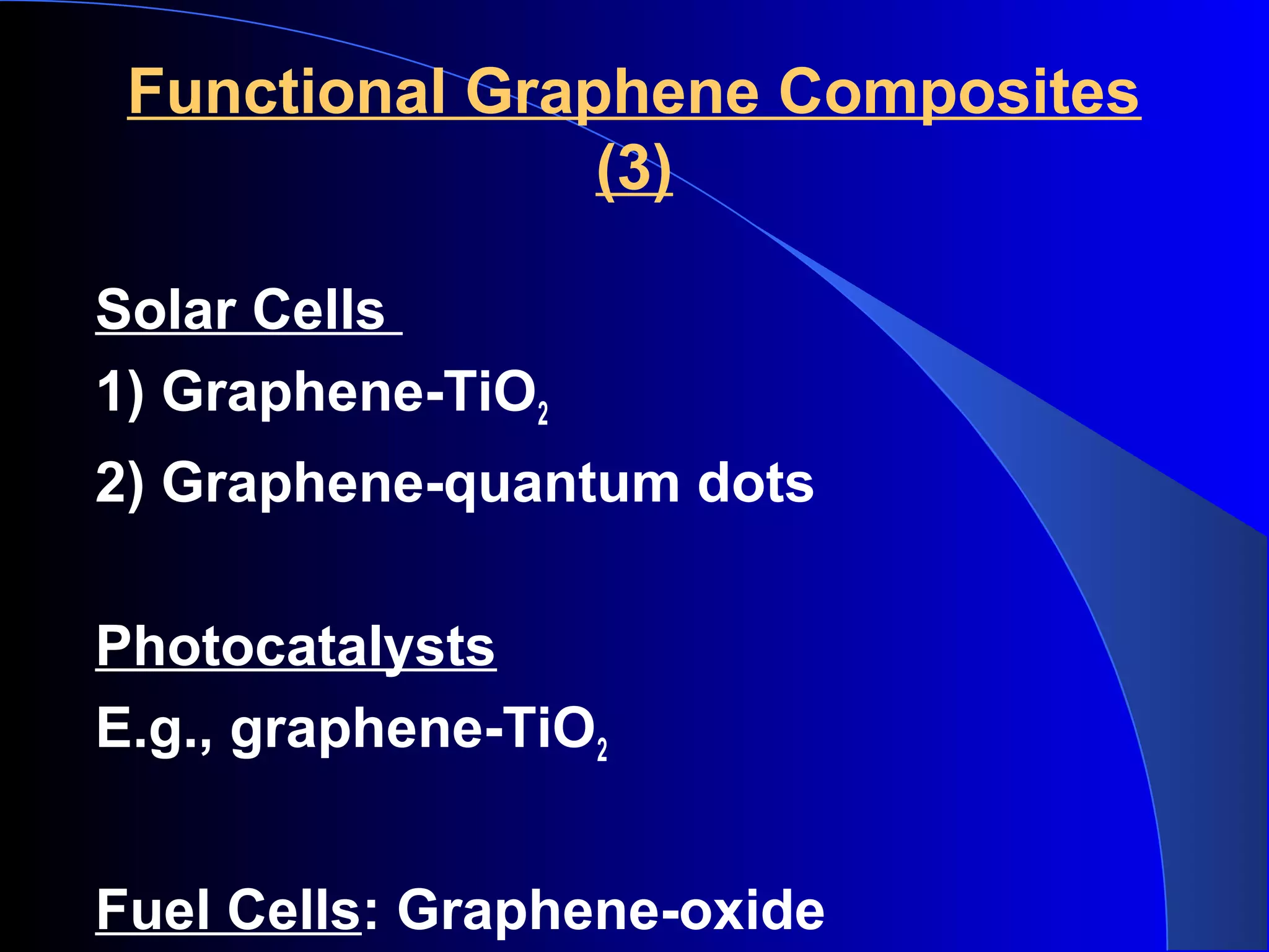 Shaowei zhang-graphene-based-composites-for-future-applications | PPT