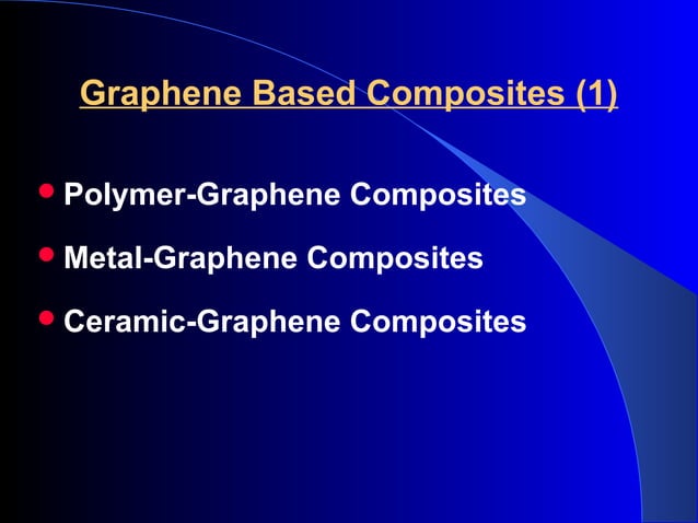 Shaowei zhang-graphene-based-composites-for-future-applications | PPT
