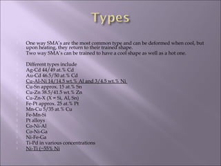 Shape memory-alloys | PPT