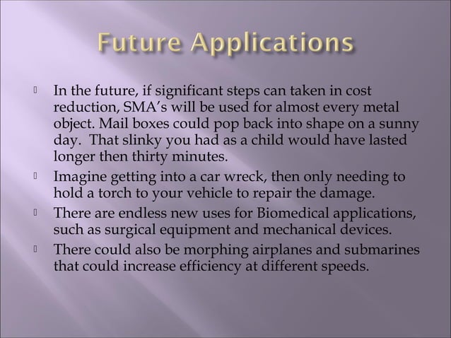 Shape memory-alloys | PPT