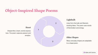 Shape-Poetry-Visuals-in-Report-Form.pdf. | PPT