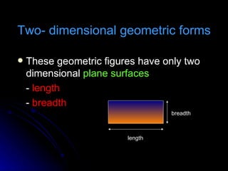 Shape & Space | PPT