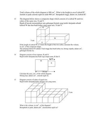 Shape and space | PDF