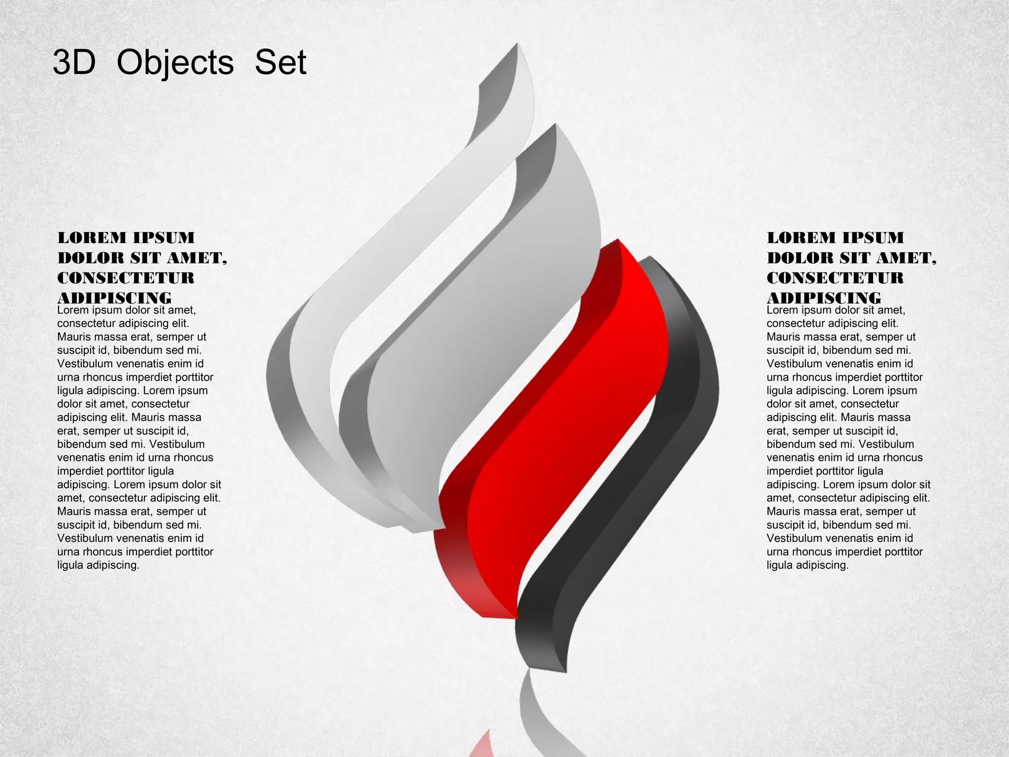 Shaped Symbols for PowerPoint by PoweredTemplate.com