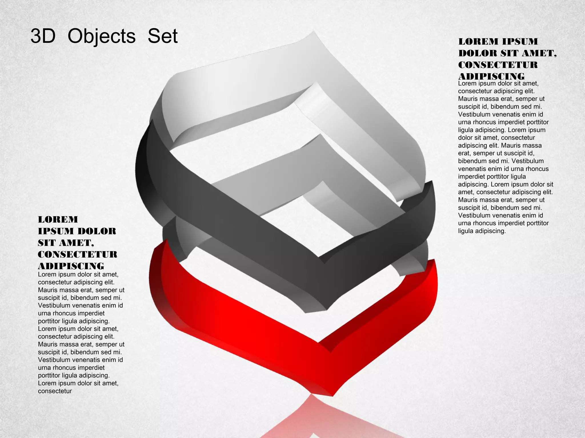 Shaped Symbols for PowerPoint by PoweredTemplate.com