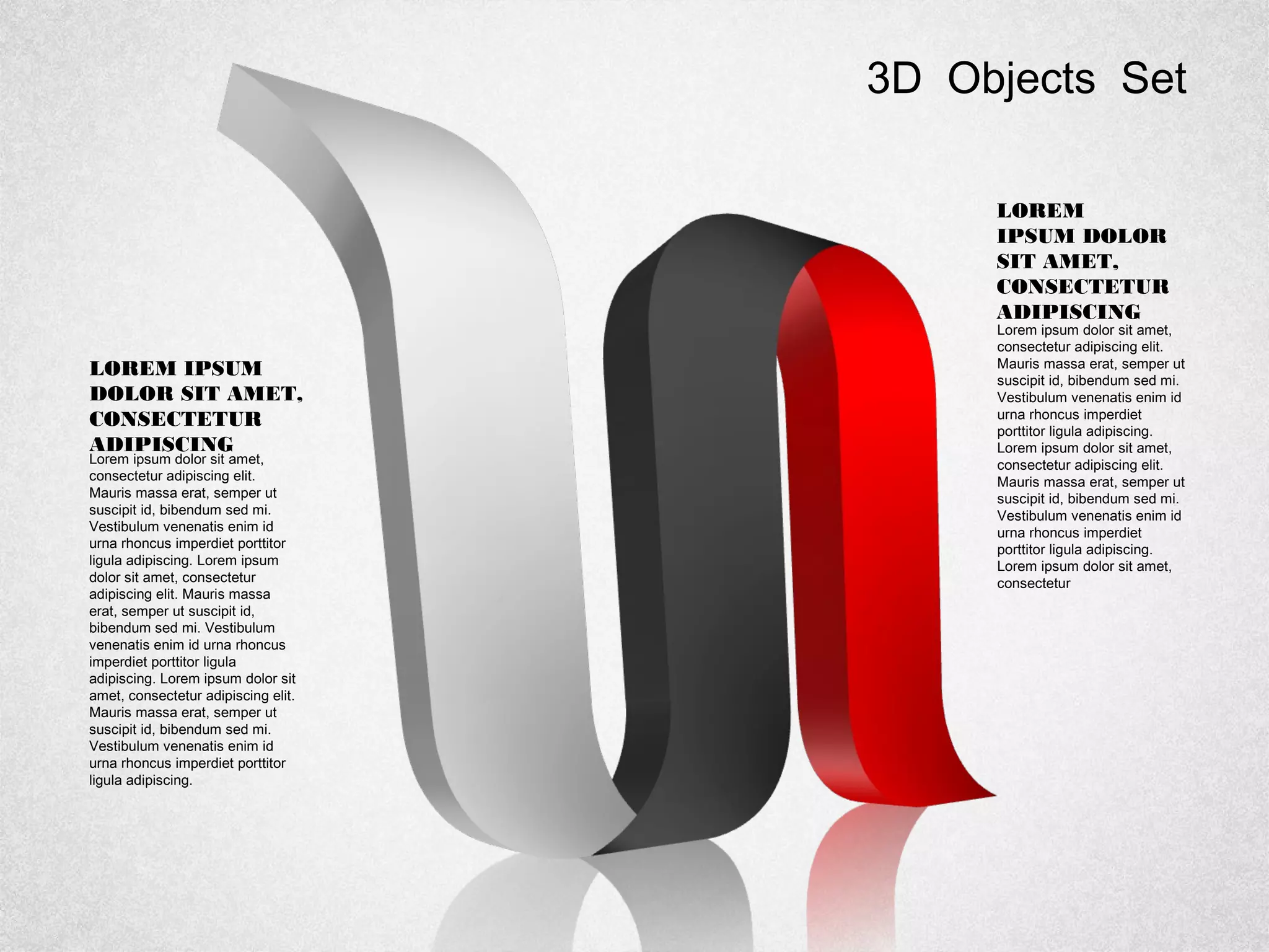 Shaped Symbols for PowerPoint by PoweredTemplate.com