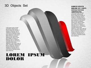 Shaped Symbols for PowerPoint by PoweredTemplate.com