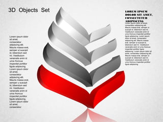 Shaped Symbols for PowerPoint by PoweredTemplate.com