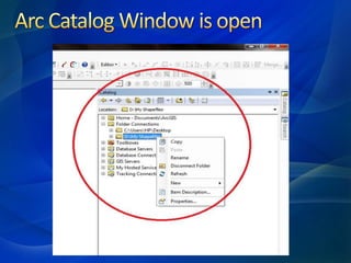 Shapefile in arc gis | PPT