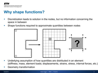 Shape functions | PDF