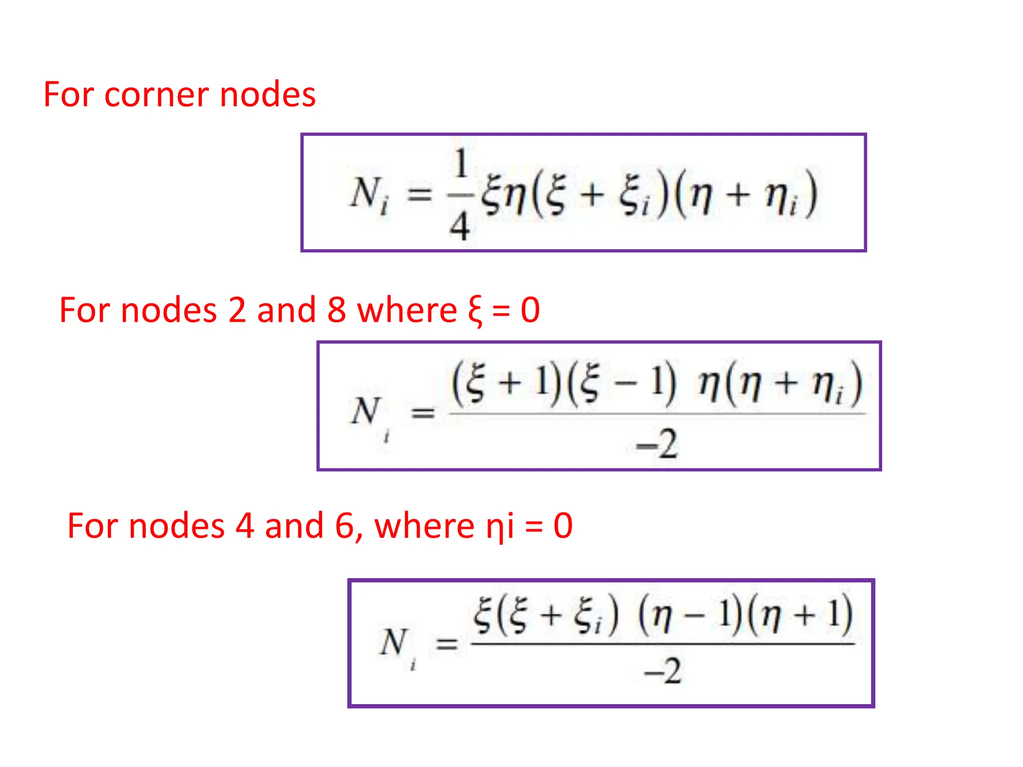 shape functions of 1D and 2 D rectangular elements.pptx