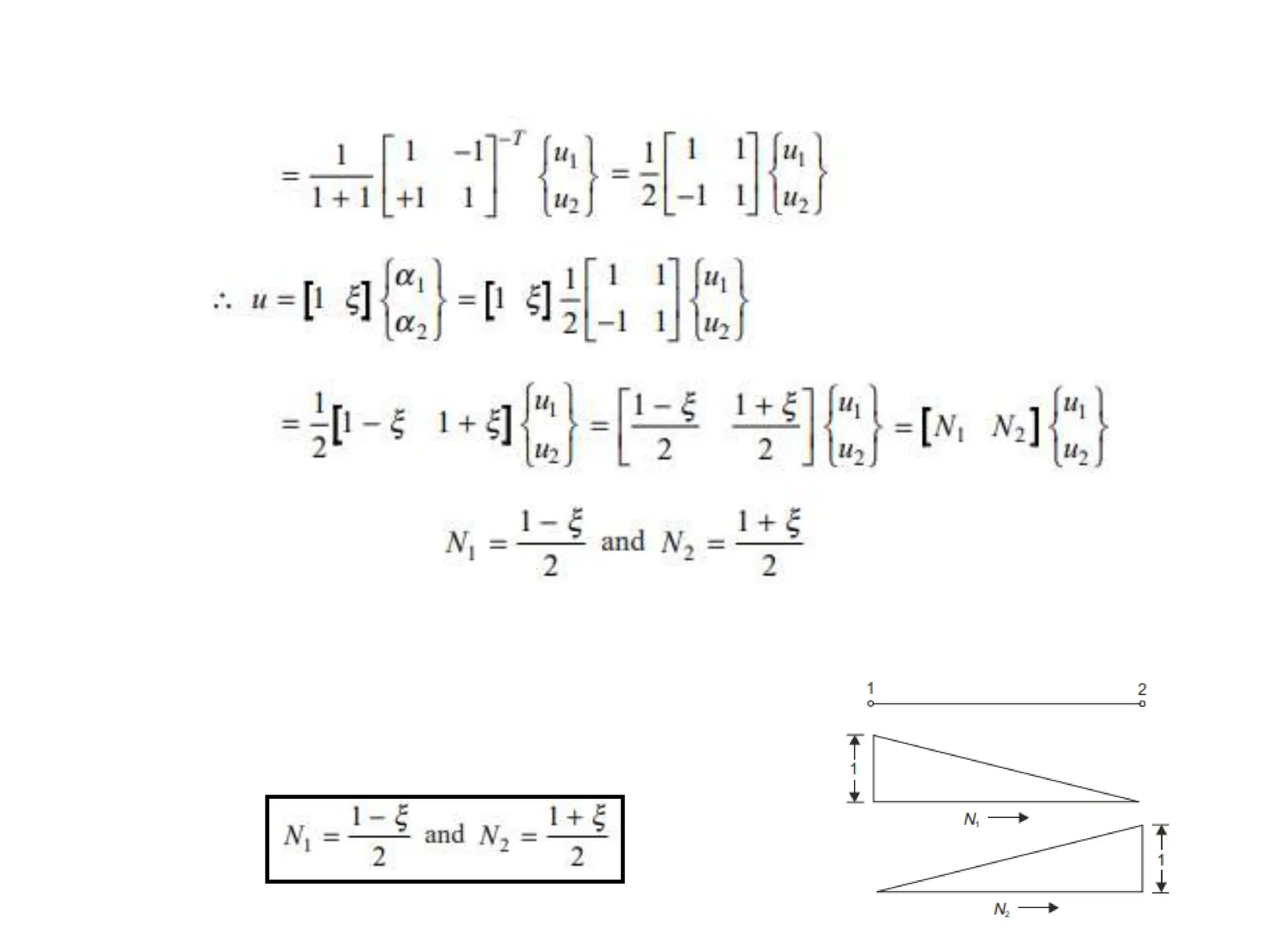 shape functions of 1D and 2 D rectangular elements.pptx