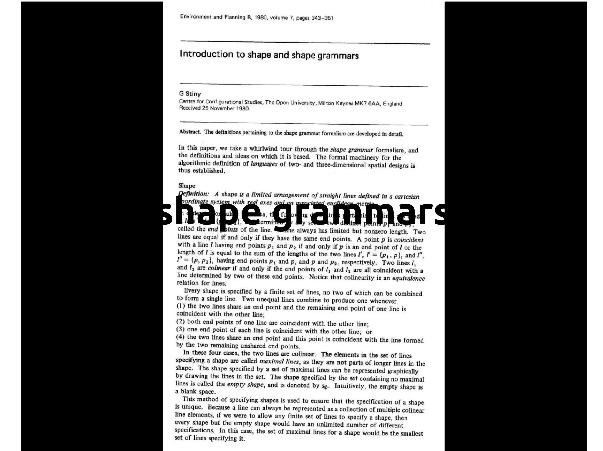 Shape grammars | PDF