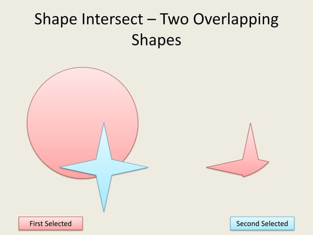 Shape Intersect in PowerPoint | PPTX