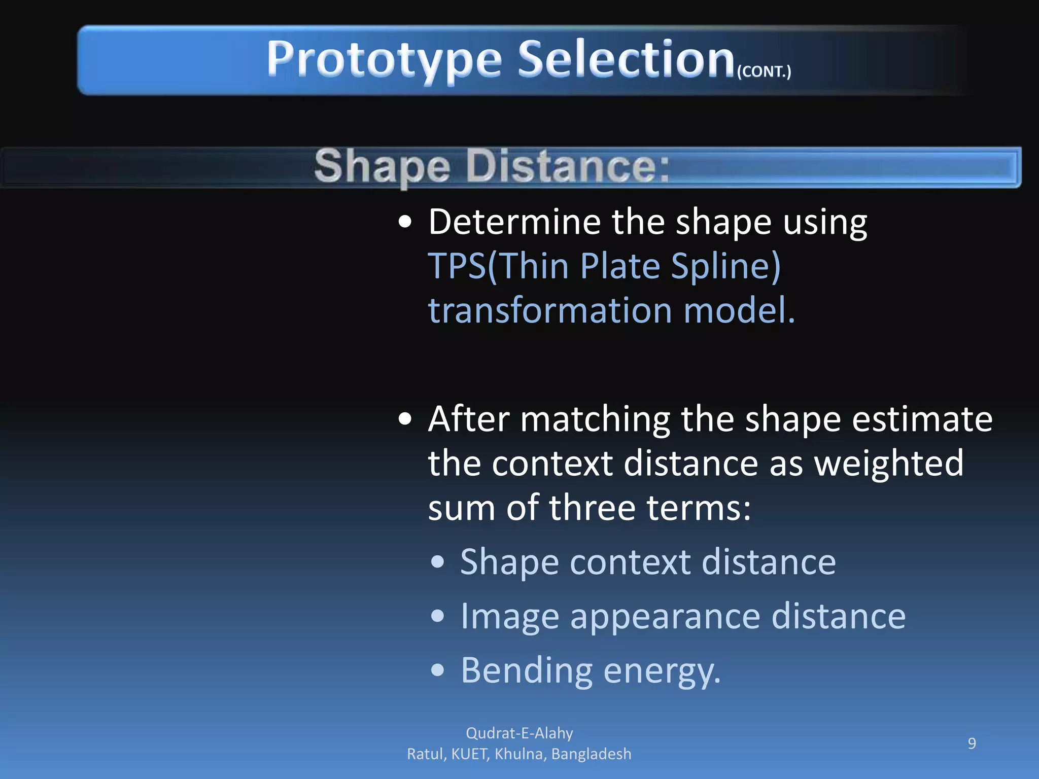 Shape matching and object recognition using shape contexts | PPTX