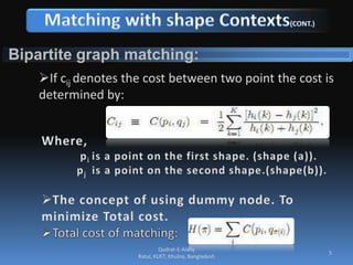 Shape matching and object recognition using shape contexts | PPTX