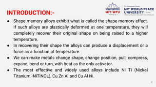 Shape memory alloy | PDF