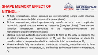 Shape memory alloy | PDF