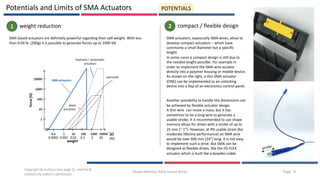 Shape Memory Alloy Based Actuators - Technology Intro | PDF