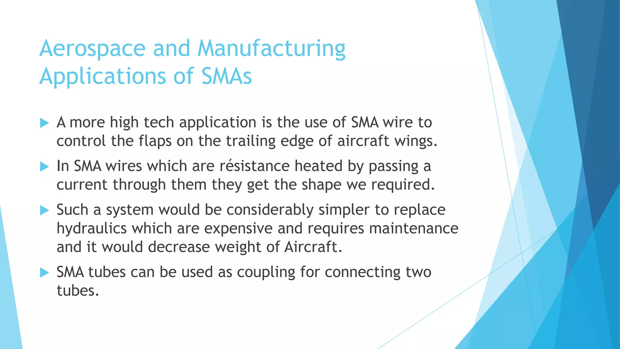 Shape memory alloys | PPTX