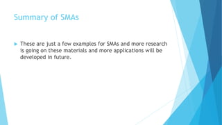 Shape memory alloys | PPTX