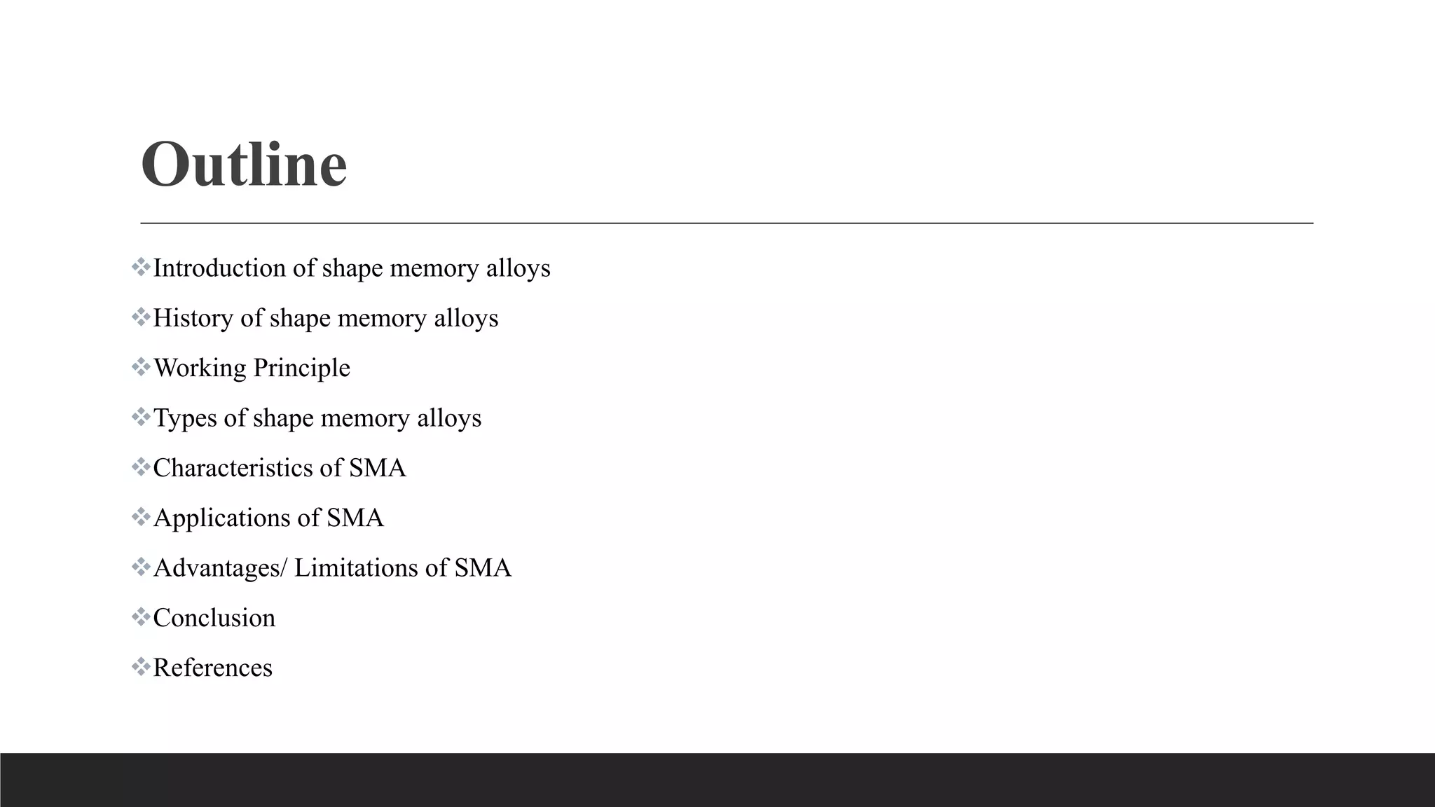 SHAPE MEMORY ALLOYS.pptx
