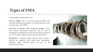 SHAPE MEMORY ALLOYS.pptx