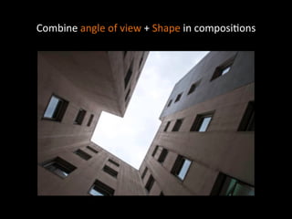 High School Shape Photography Lesson | PDF