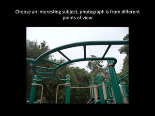 High School Shape Photography Lesson | PDF