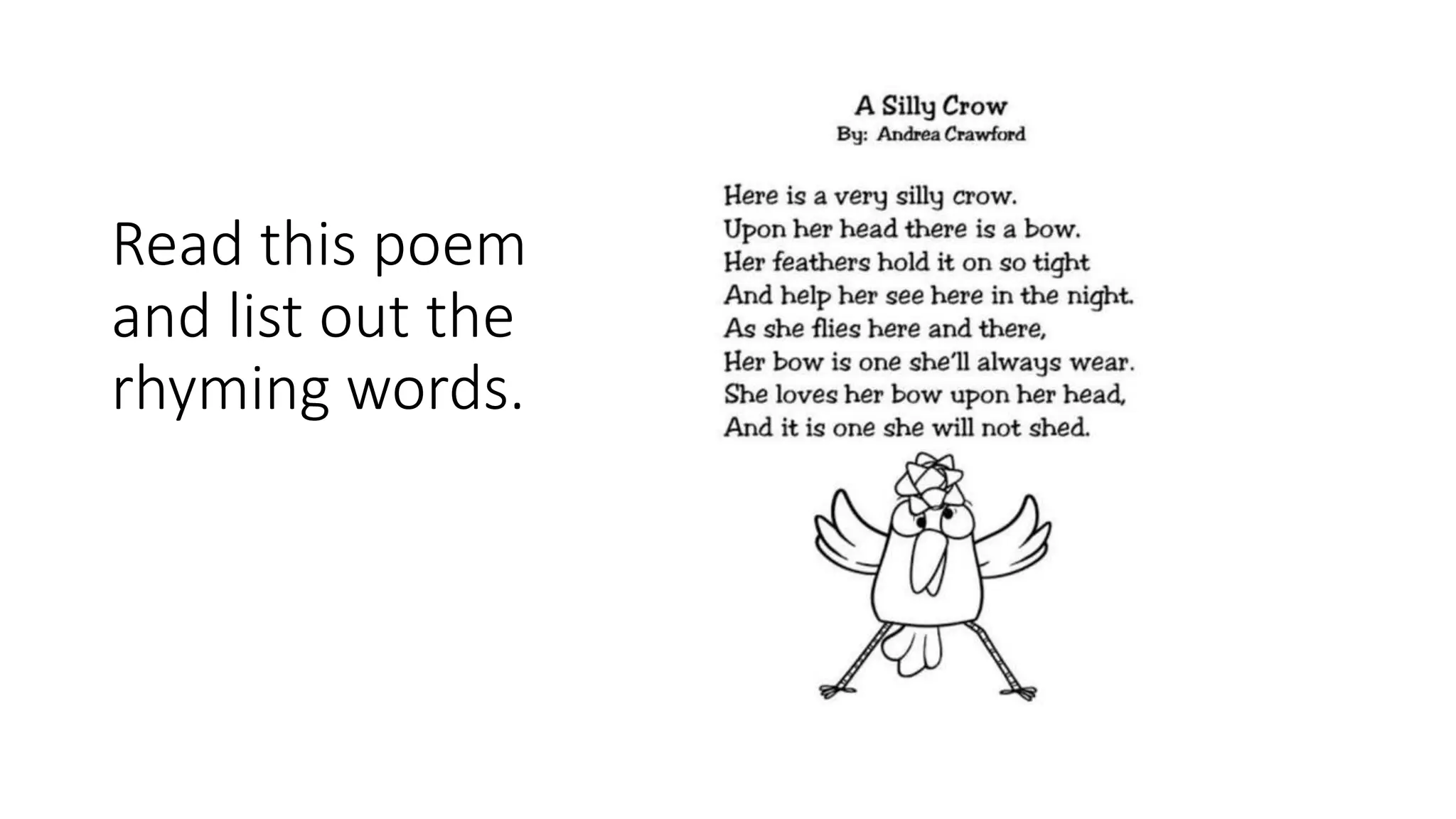 shape poem and shape patters poem scheme | PPT