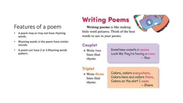 shape poem and shape patters poem scheme | PPT
