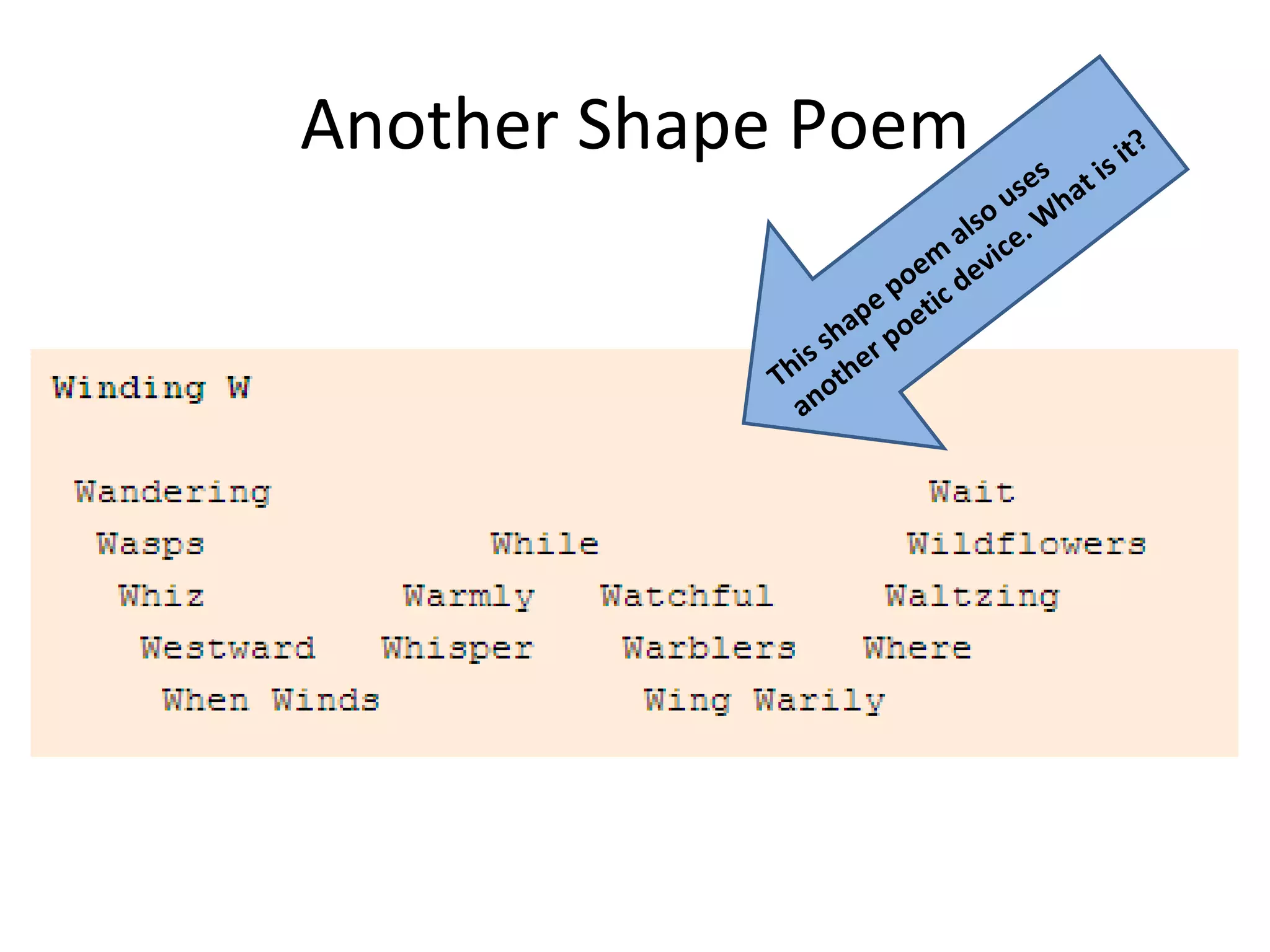 Shape Poems | PPT