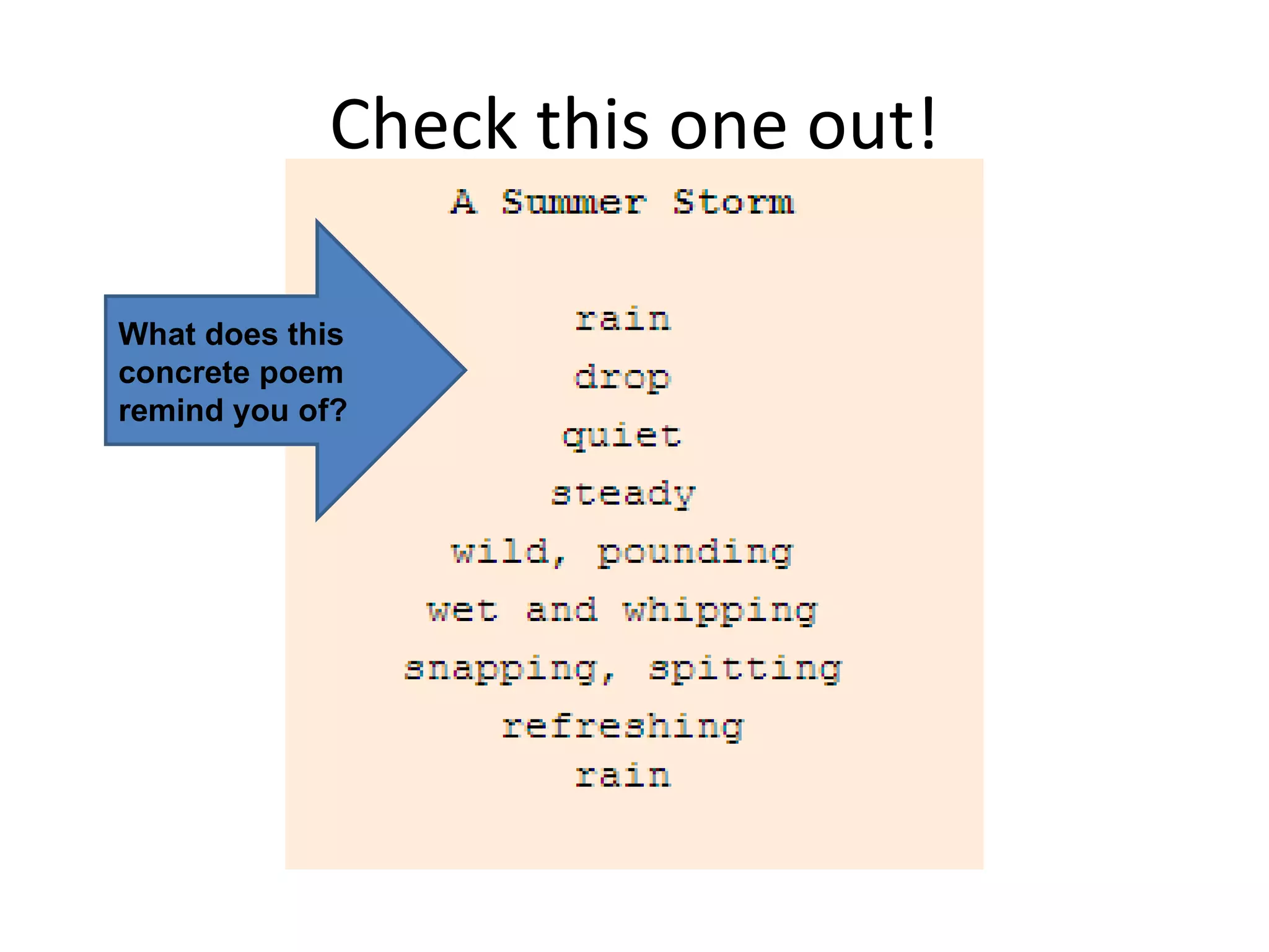 Shape Poems | PPT
