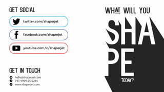 ShaperJet 3d printer brochure | PPT