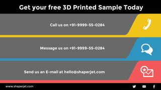 ShaperJet 3d printer brochure | PPT