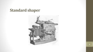Theory of Shaper Machine | PPT