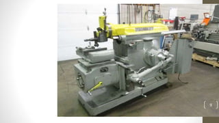 Theory of Shaper Machine | PPT