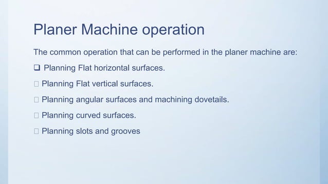 Shaper & planer machines | PPTX | Woodworking | Arts and Crafts