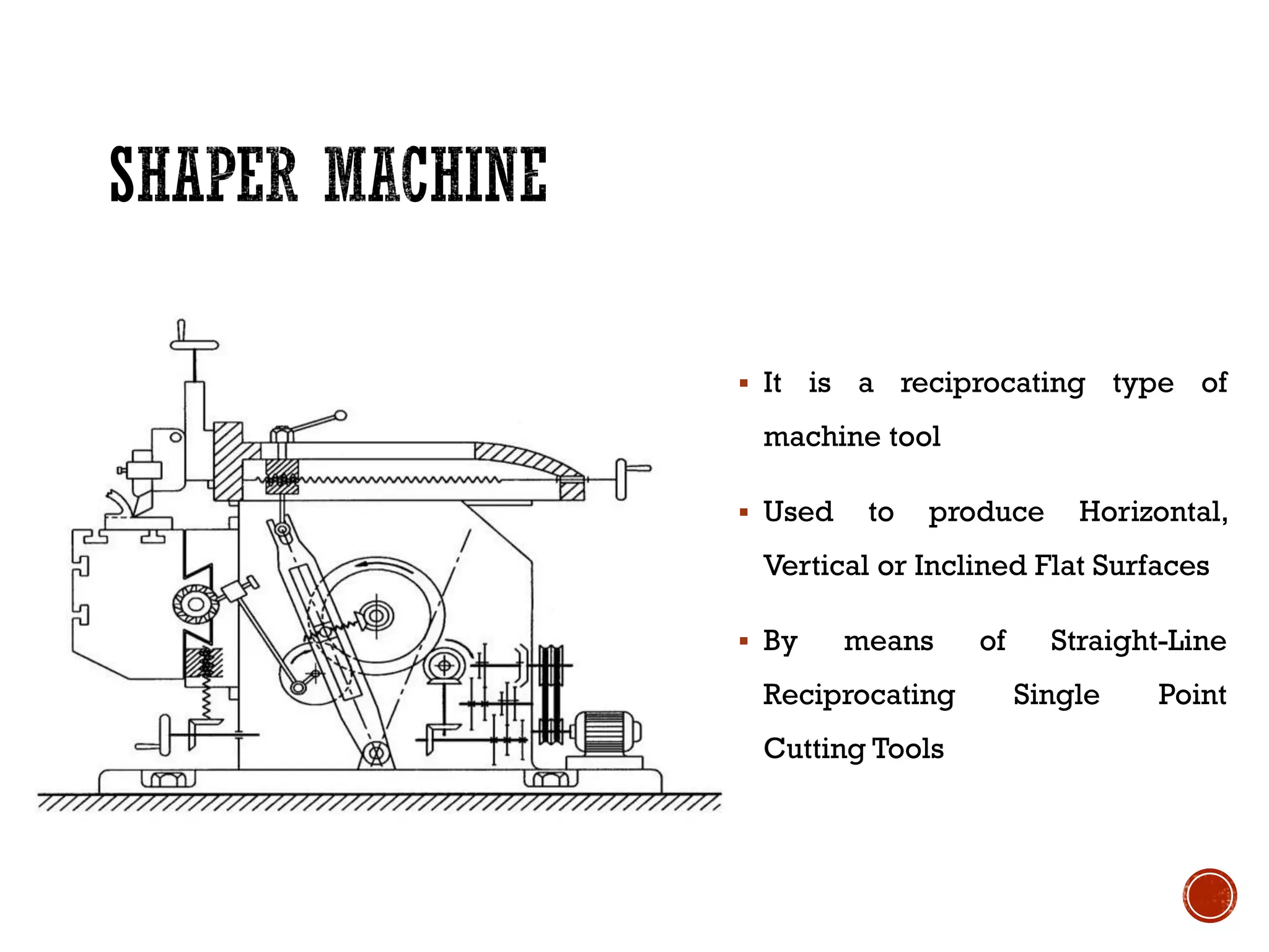 Part 1: Shaper Planer & Slotter machine | PDF