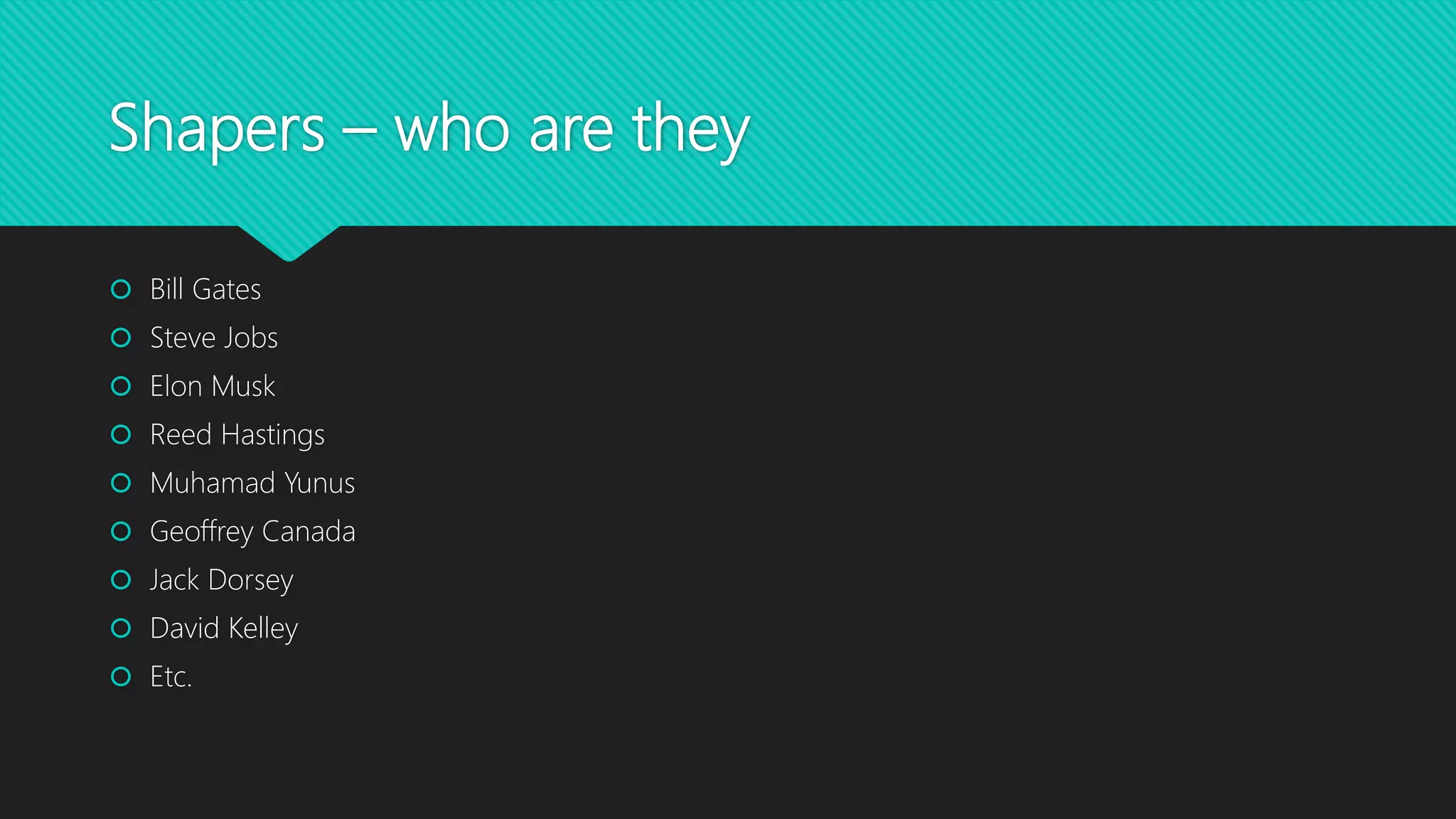 The "Shapers" Archetype - from Ray Dalio's book Principles | PPTX