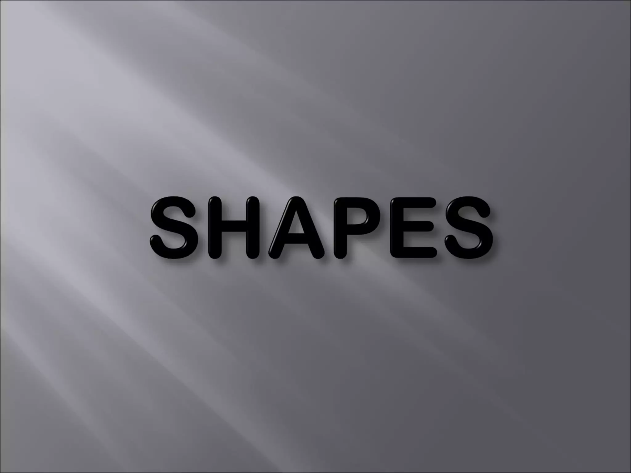 Shapes | PPT