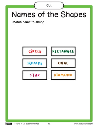 Shapes.pdf for grade 1-3. Start to learn shapes for toodler | PDF