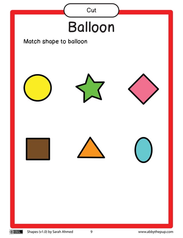 Shapes.pdf for grade 1-3. Start to learn shapes for toodler | PDF