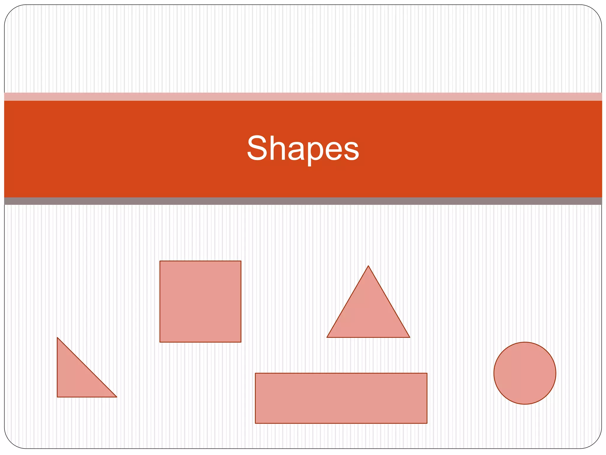 2D shapes | PPTX